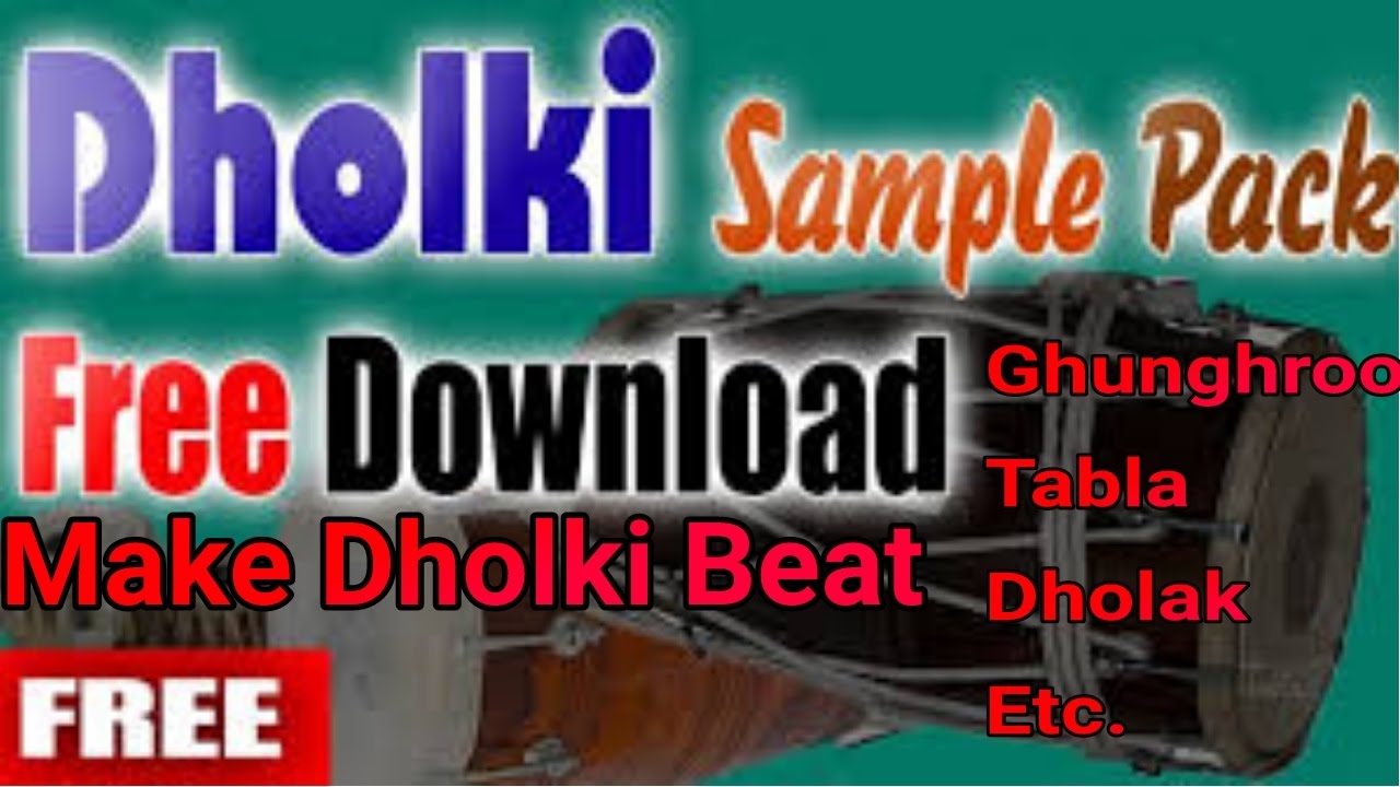 Ghunghroo , Dholak ,Tabla, cowbell , Sample and Loops || Android Dj ...