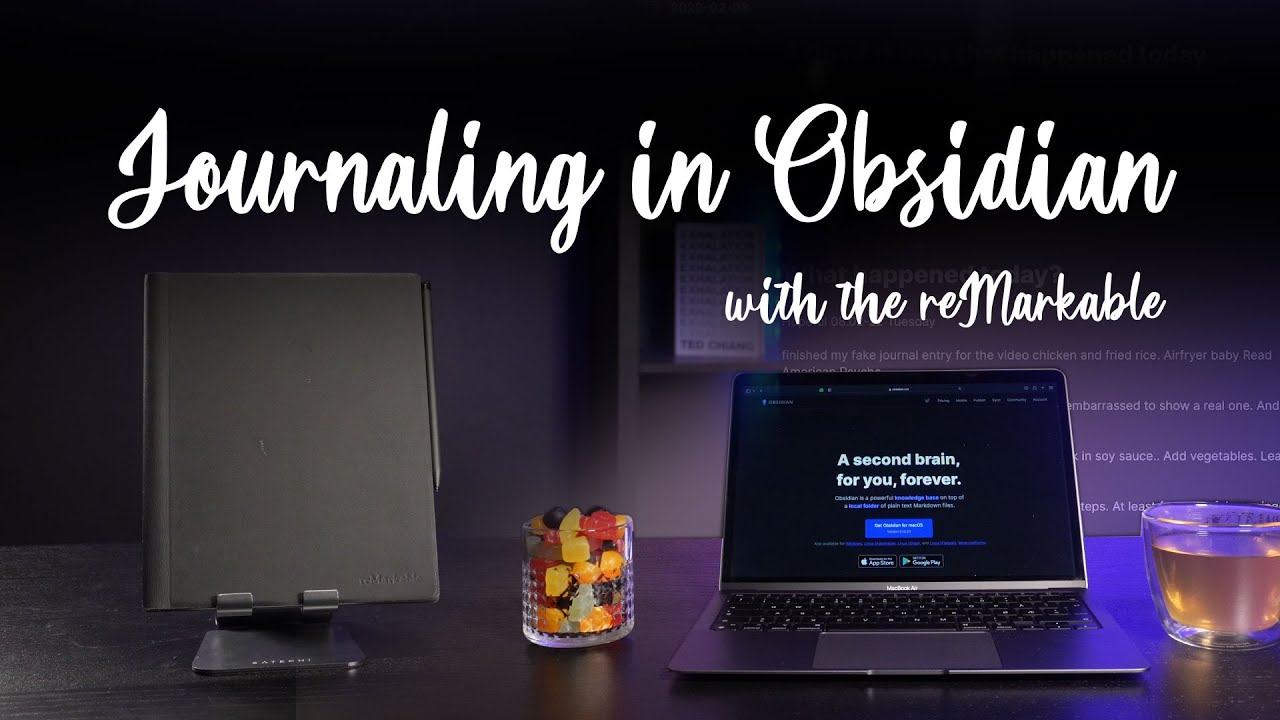 Journaling in Obsidian with the reMarkable - Full workflow - YouTube