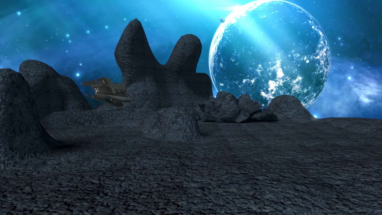 Animated Spaceship Crash - YouTube