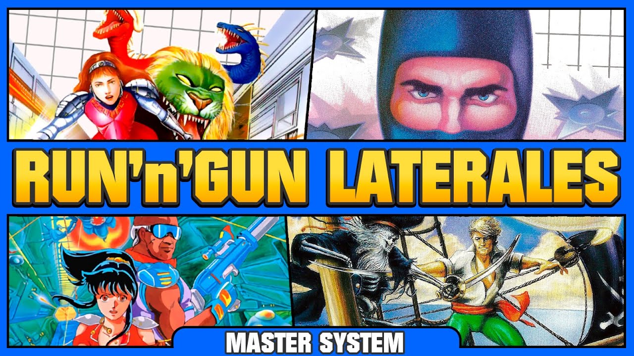 8 divertidos RUN'n'GUN de MASTER SYSTEM - YouTube