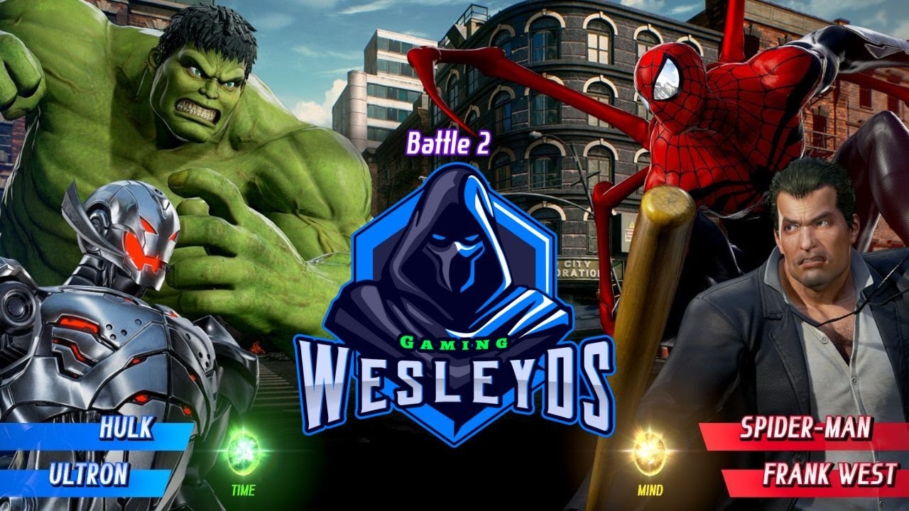 The Hulk & Ultron VS Spider-man & Frank West - YouTube