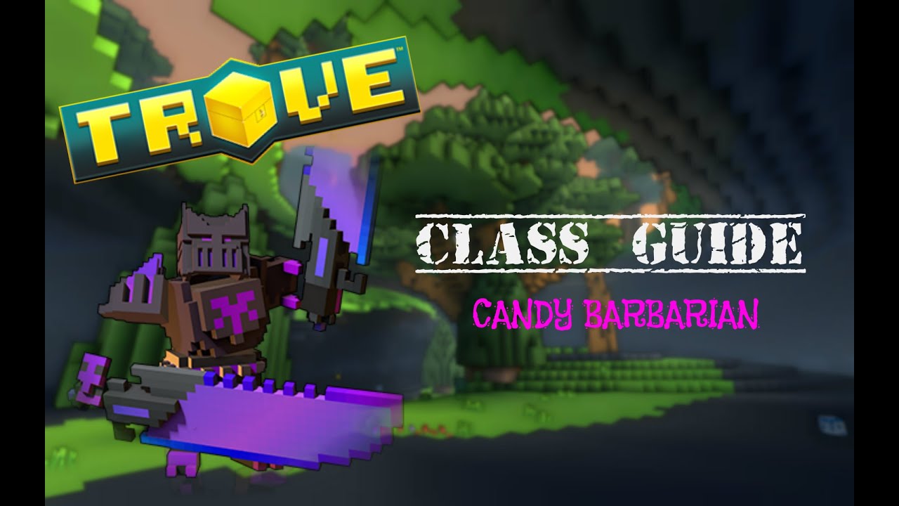 Trove™ - Candy Barbarian Ability Overview - YouTube