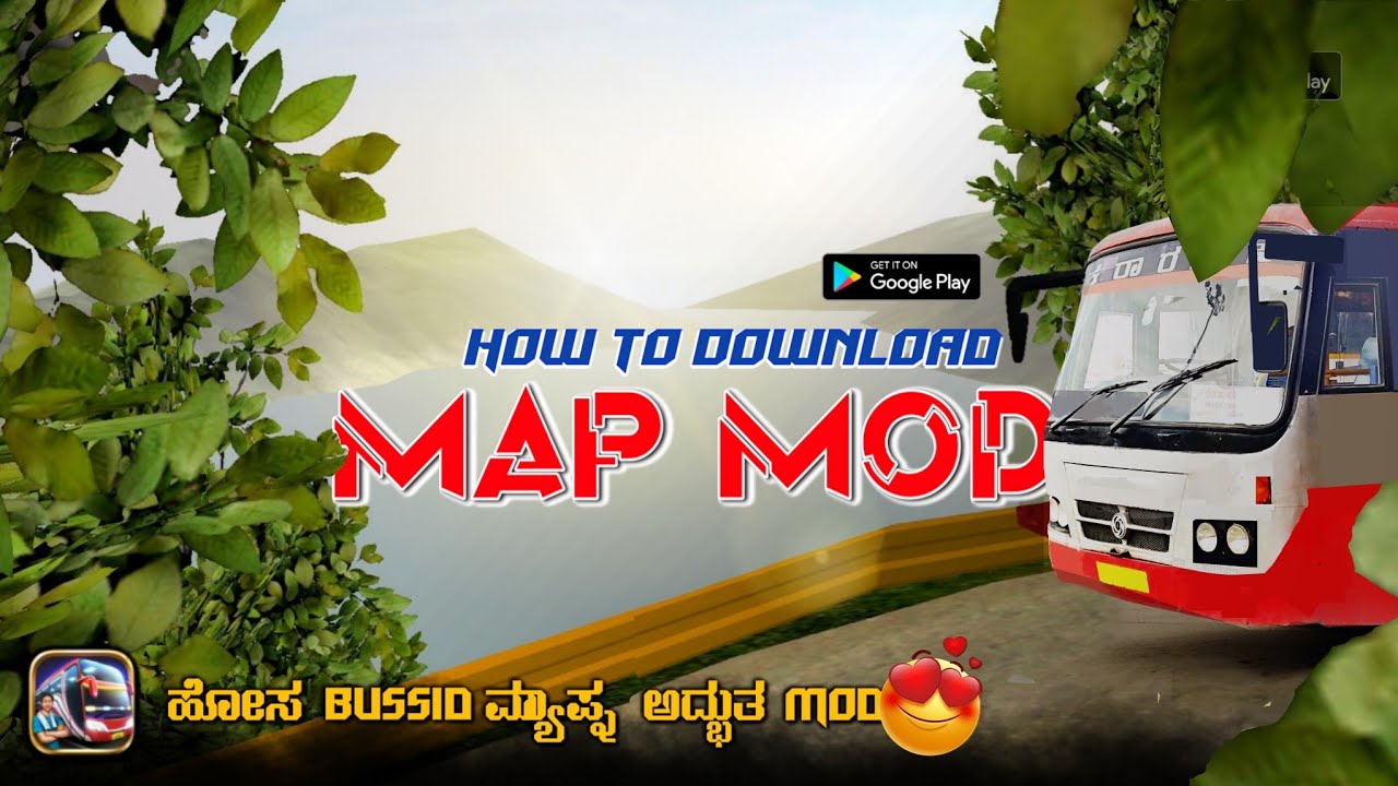 How To Download Map Mod In Bus Simulator⚡ Secret Hidden Map In BUSSID 😀 ...