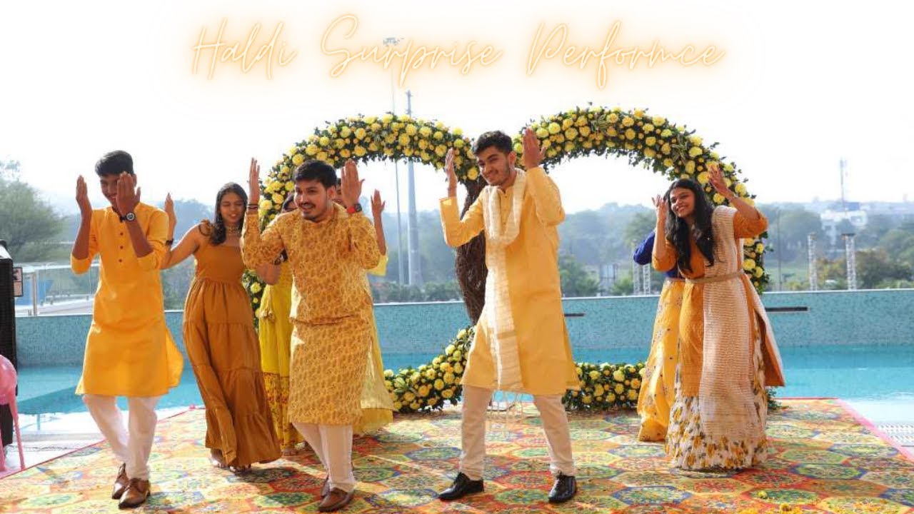 Haldi Surprise Performance | Cousin Dance Choreo | #ATkiKT Wedding ...