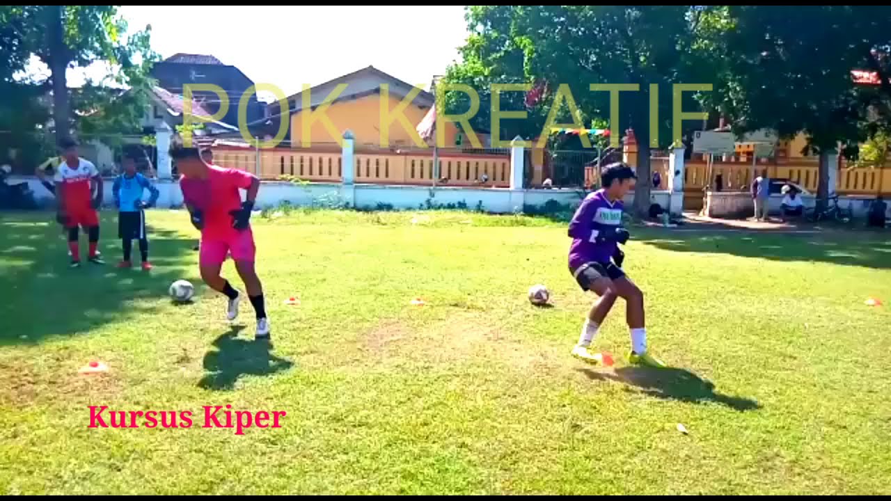 latihan kiper Ketangkasan koordinasi pada bola ( Lat Bag 8 With Bang ...
