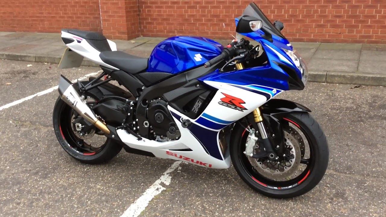 2016 Suzuki GSX-R750 30th Anniversary Edition Walk Around - YouTube