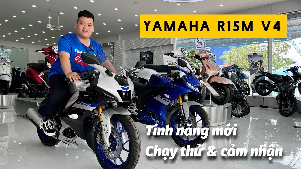 Yamaha R15M V4 2023 - Review tính năng mới, chạy thử và cảm nhận - YouTube