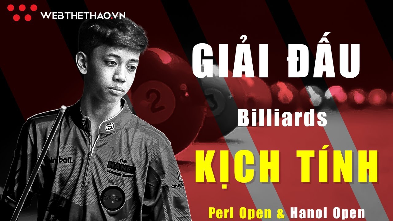 Tổng hợp Highlights | Giải billiards Peri Open & Hanoi Open Pool ...