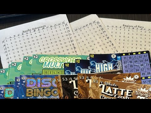 Morning Word Search & Lottery Scratchers - YouTube