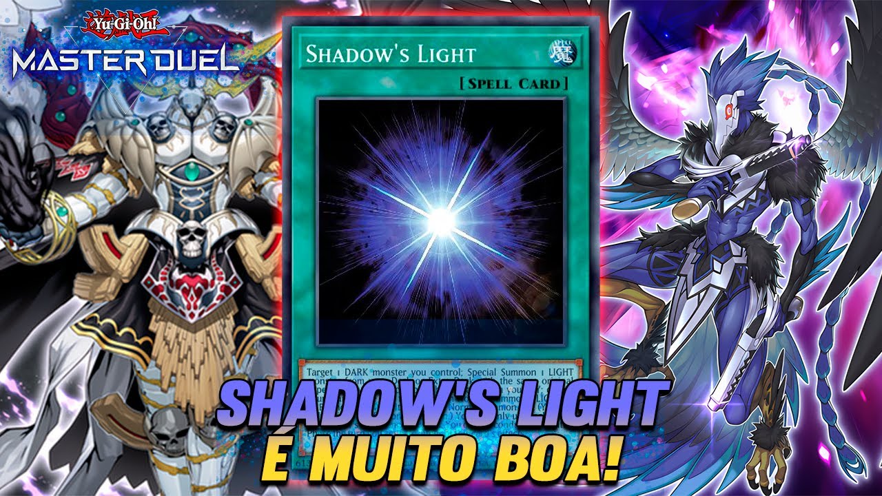 BLACKWING COM SHADOW'S LIGHT! ESSA MAGIA É MUITO FORTE! | YU-GI-OH! MASTER DUEL - YouTube