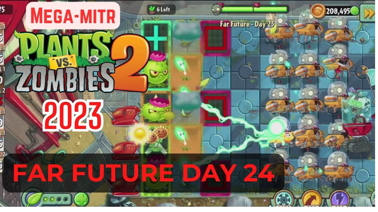 PVZ2 2023 Far Future - Day24 - YouTube