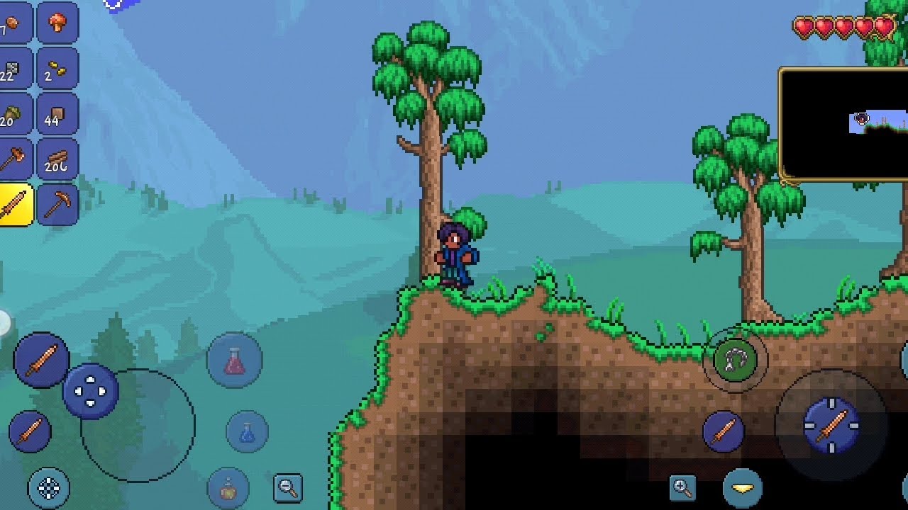 Terraria gameplay 1 - YouTube