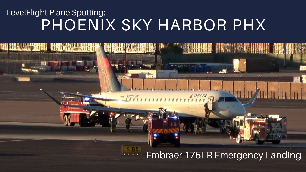 4K Phoenix Sky Harbor Plane Spotting: Including a Delta Connection ...