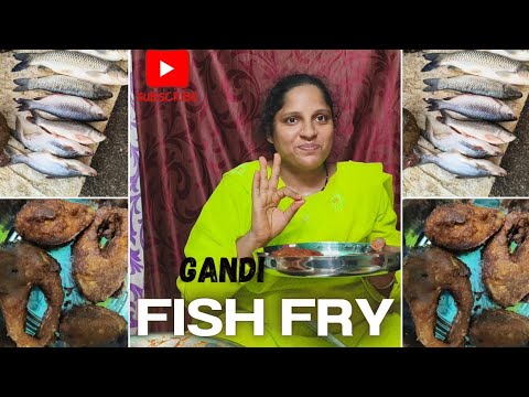 #fish fry #gandi chepa fry #in Telugu #cookingvideo - YouTube
