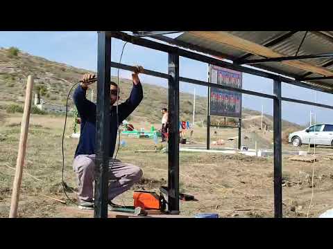 Ağdam Rayonu Maqsudlu Kənd Qəbiristanlığı Naves Qurulması Qaynaq İşləri 