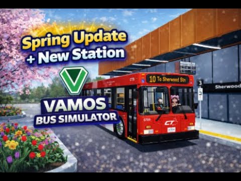 Vamos Bus Simulator | Spring Update! Exploring Hidden Roads & the New ...