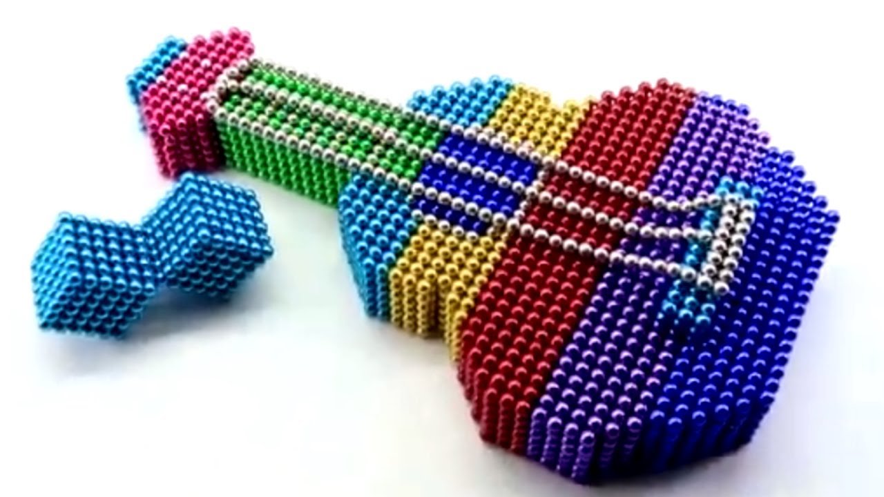How to Build a Harp Using a Magnetic Balls || Satisfied and relaxed ...