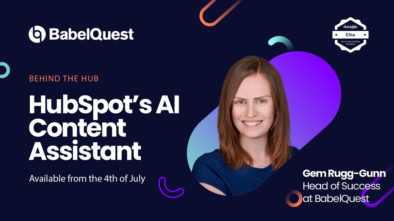 Everything You Need To Know About HubSpot's AI Content Assistant - YouTube