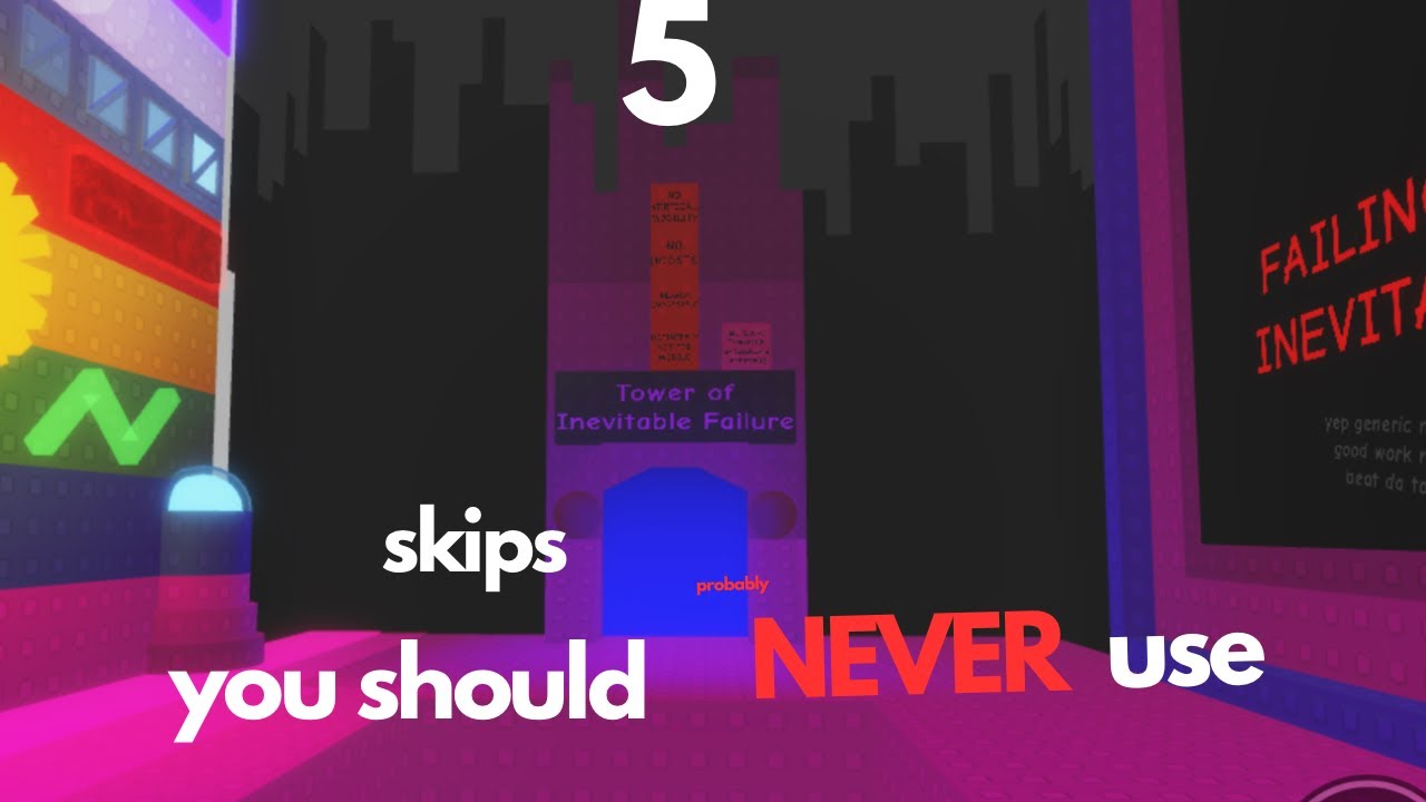 JToH - 5 useless ToIF skips you should should (probably) never use ...