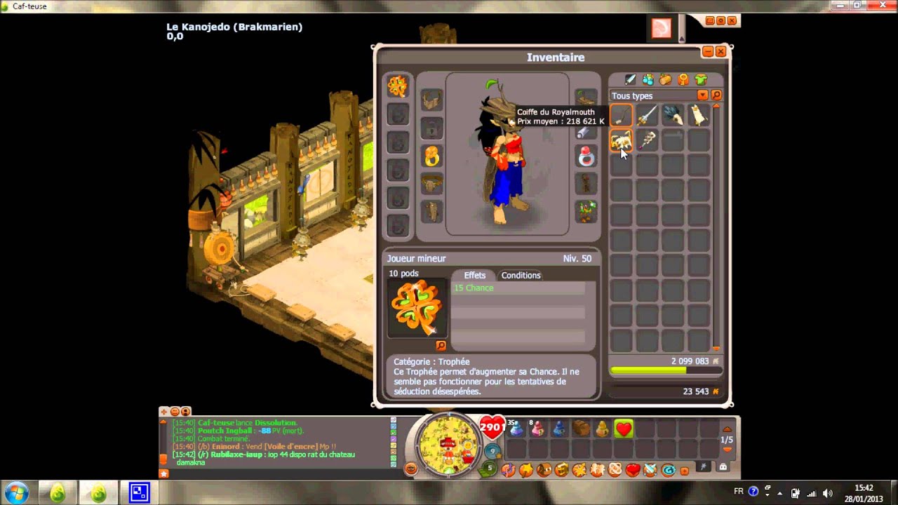 presentation de notre sacri 115 [dofus] - YouTube