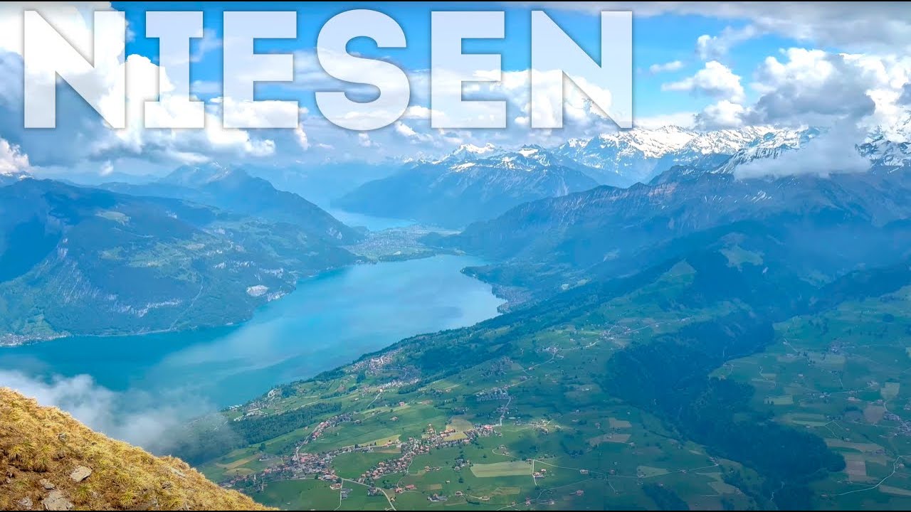Niesen Swiss Alps Switzerland | Walking Tour 4K HDR Dolby Vision. - YouTube