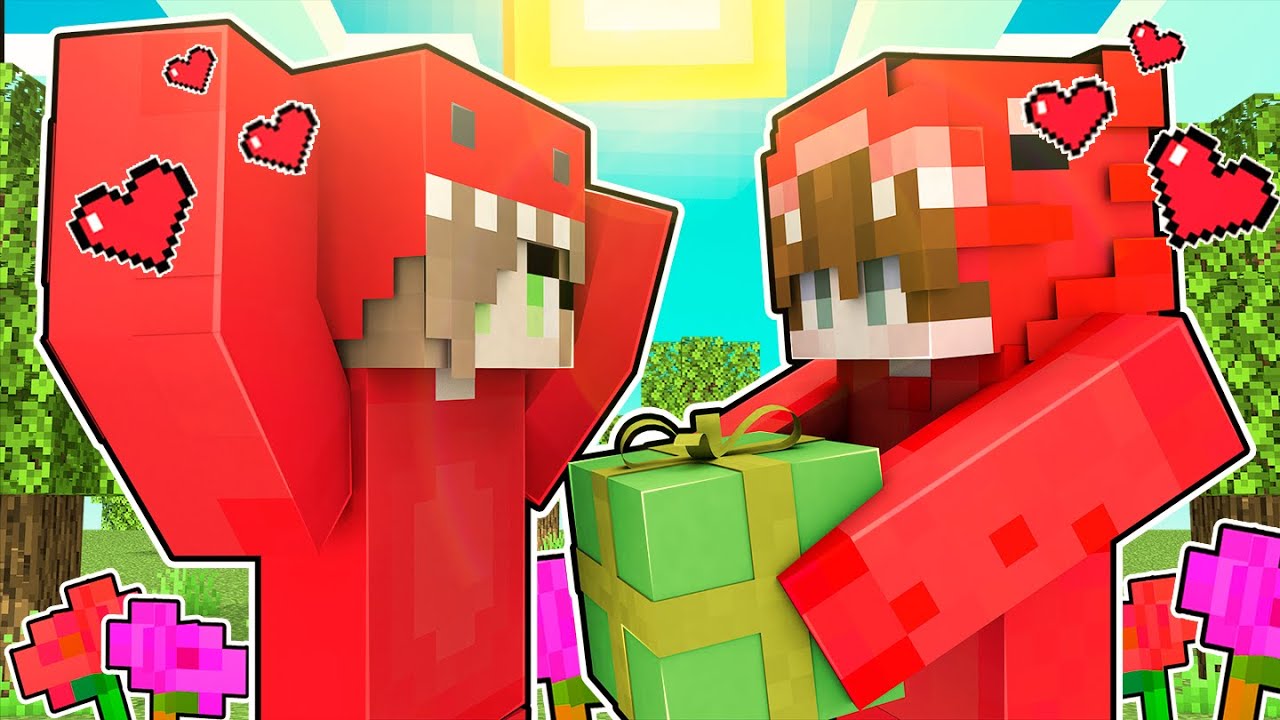 DAGAR SORPRENDE A MORA CON UN REGALO DE AMOR en MINECRAFT😍🔥 - YouTube
