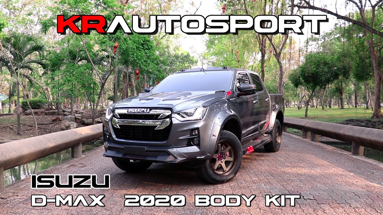Isuzu D-max 2020 body kit From KRautosport - YouTube