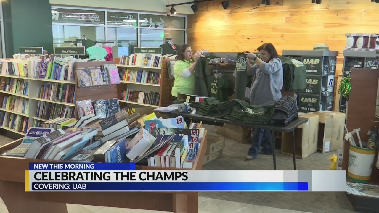Sales are booming at UAB Bookstore - YouTube