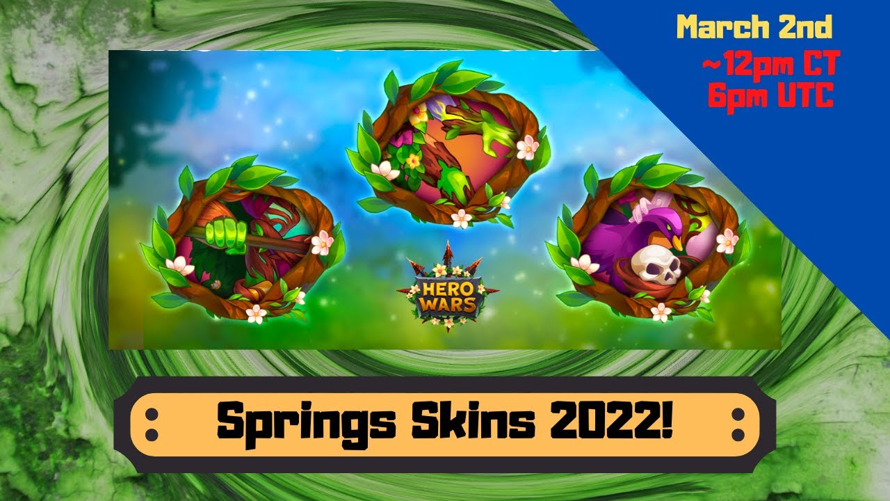 Spring Skins Teased!! | Hero Wars Central - YouTube