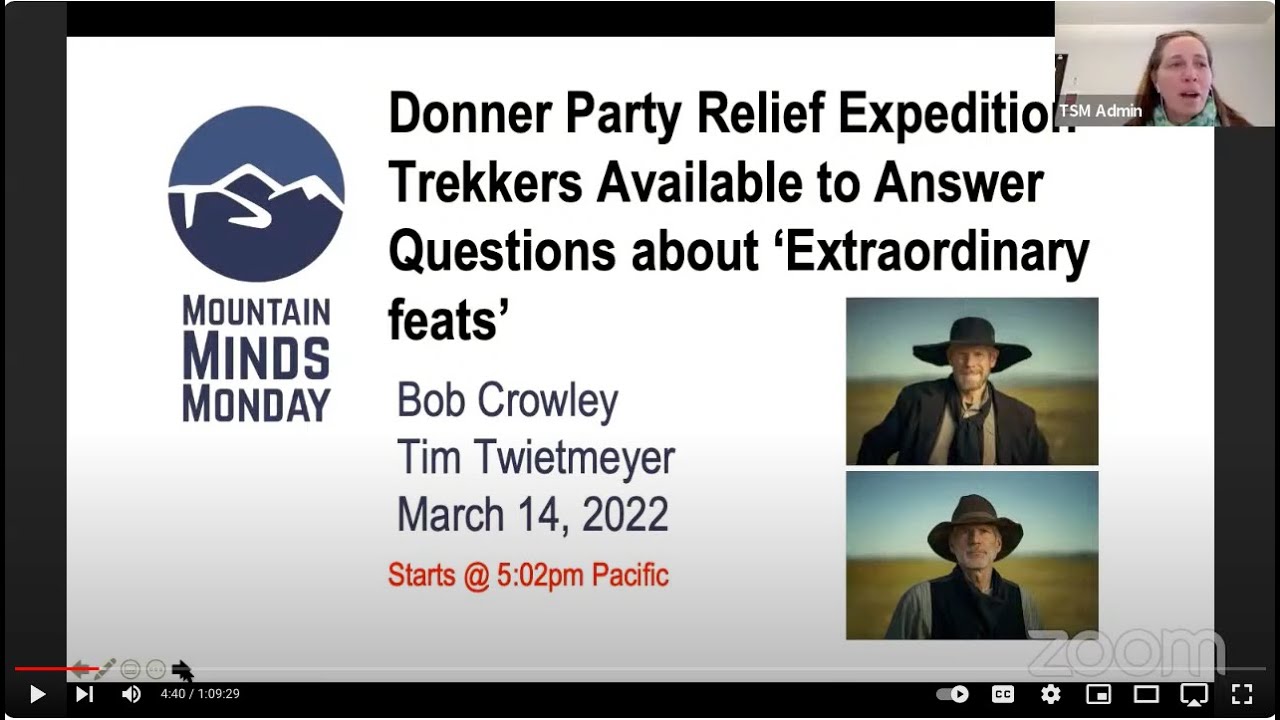 Tahoe Silicon Mountain - Donner Relief Expedition - YouTube