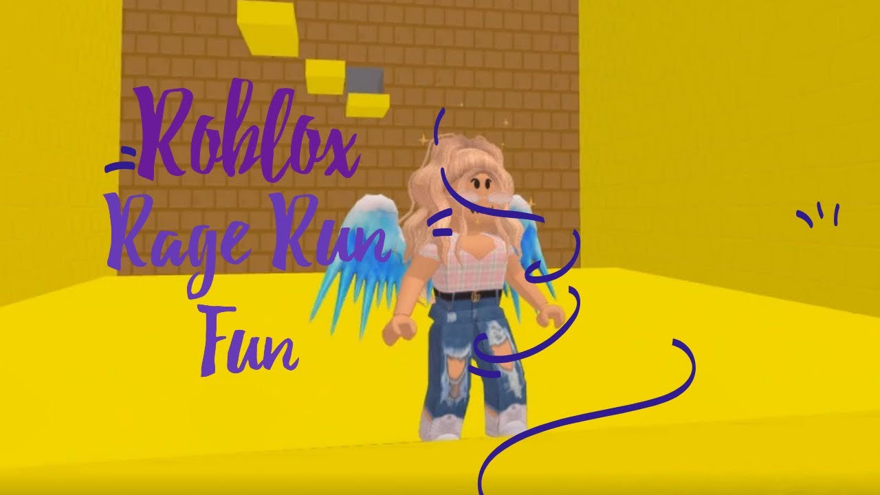 Roblox Rage Run Fun - YouTube