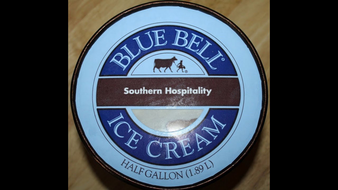 Blue Bell: Southern Hospitality Ice Cream Review - YouTube