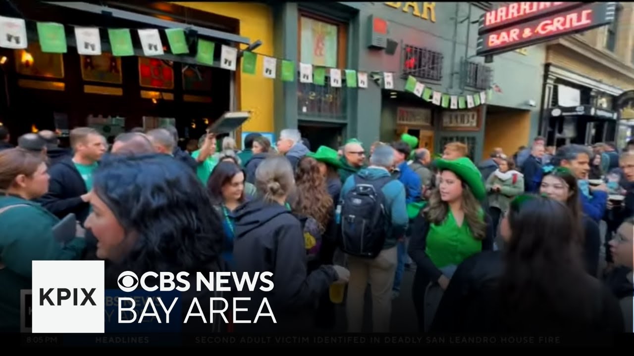 San Francisco celebrates St. Patrick's Day with block party on Front ...
