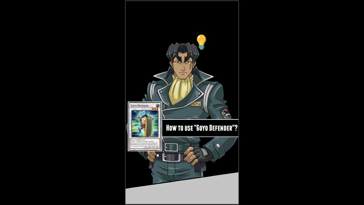 Yugioh Duel Links - HOW to use : Goyo Defender? - YouTube