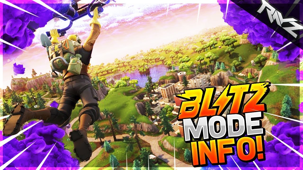 NEW BLITZ MODE INFO! Faster Storm, More Loot & More! - Fortnite: Battle ...