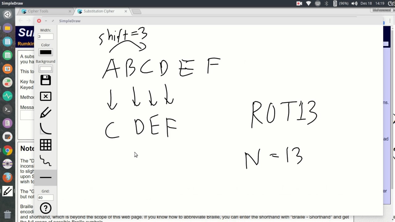 Tutorial 6: Kriptografi classic cipher - YouTube
