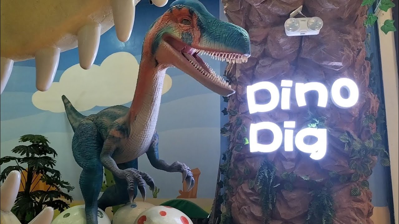 Dino Dig Sm Fairview - YouTube