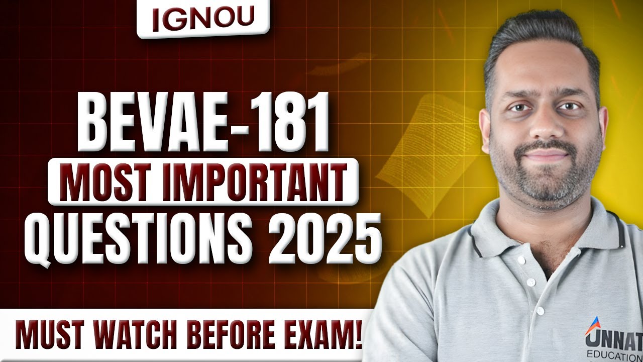 Environmental Studies BEVAE 181 Solved Question Paper | BEVAE 181 ...
