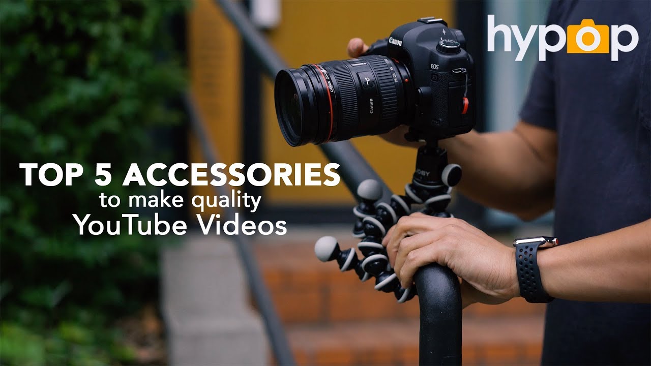Top 5 Photo and Video Accessories to Make Quality YouTube Videos - YouTube