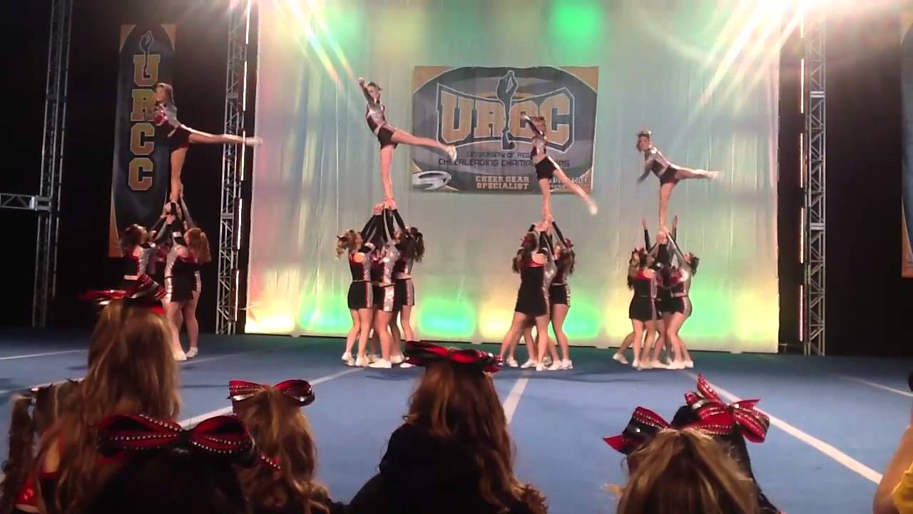 Moose Jaw Cobra Cheerleading URCC 2014 - Senior - YouTube