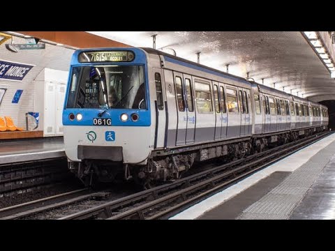 Les MF77 de la RATP - YouTube