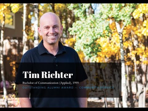 Tim Richter - Outstanding Alumni Award - Community Service - YouTube