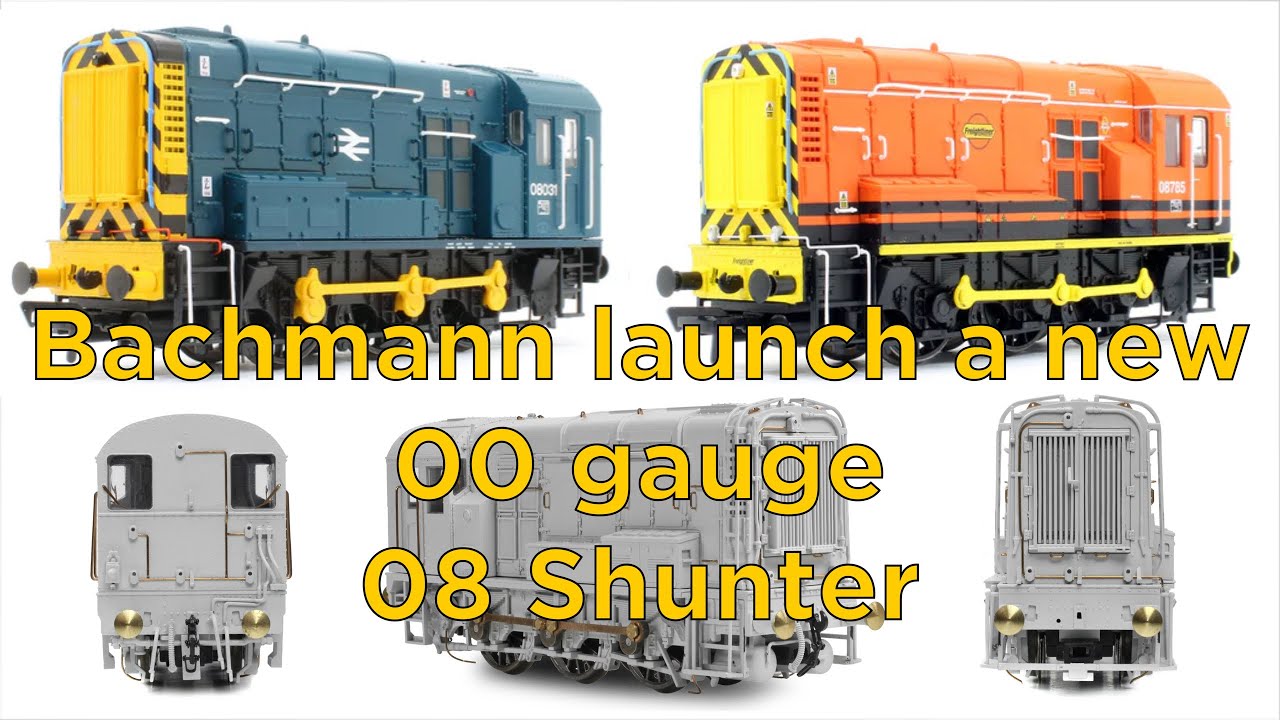 Bachmann launch a new OO gauge 08 shunter - YouTube