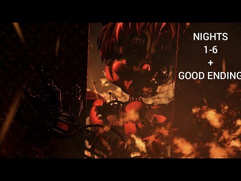 FNaF Pizzeria Simulator Full Playthrough True Ending(no commentary ...