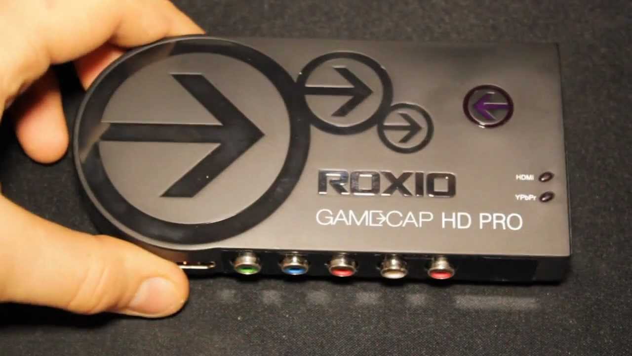 Roxio Game Capture HD Pro Unboxing! - YouTube