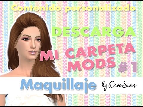 DESCARGA CC LS4 || Mi carpeta mods #1 Maquillaje - YouTube