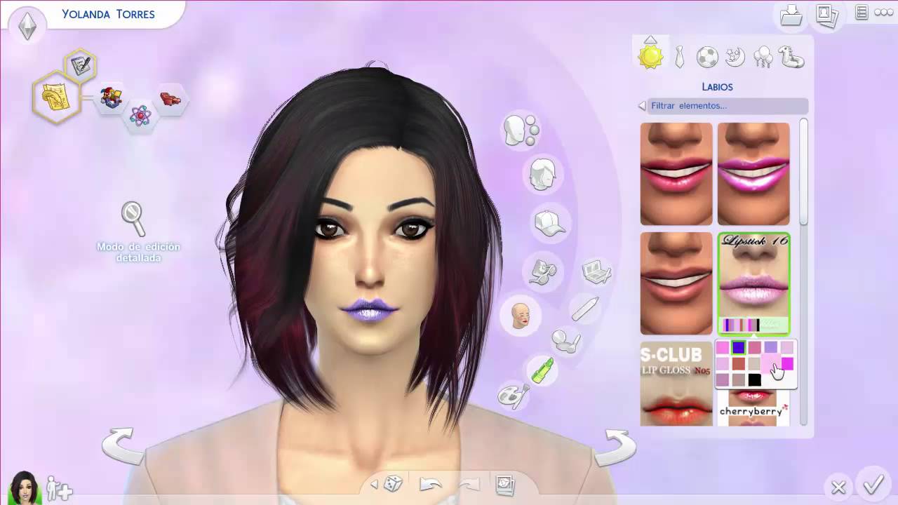 DESCARGA CC LS4 || Mi carpeta mods #1 Maquillaje - YouTube