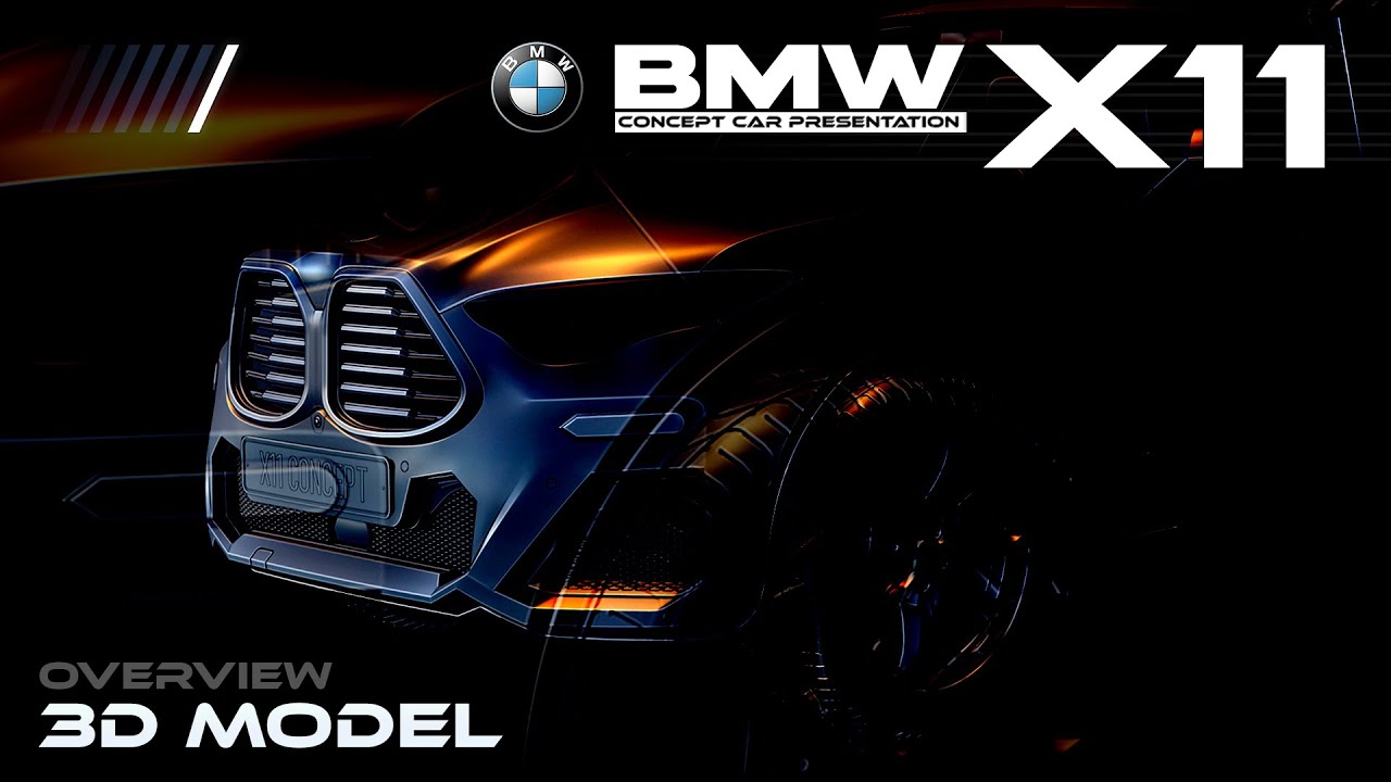 BMW X11 CONCEPT CAR 👍 NEW PRESENTATION - 3D MODEL OVERVIEW - YouTube