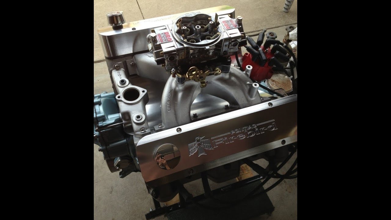 Pontiac 461 engine makes 650 horsepower on the dyno - YouTube