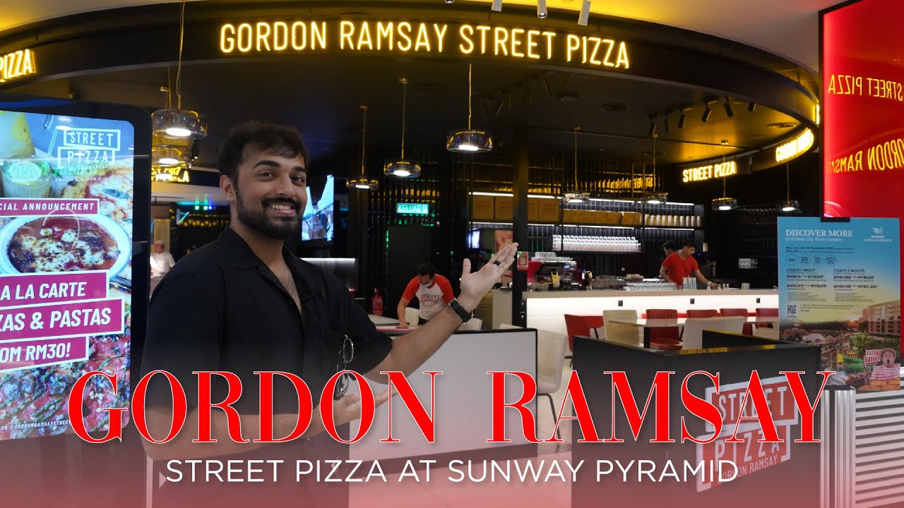#EatingWithNik - Pizza Buffet at Gordon Ramsay Street Pizza, Sunway ...
